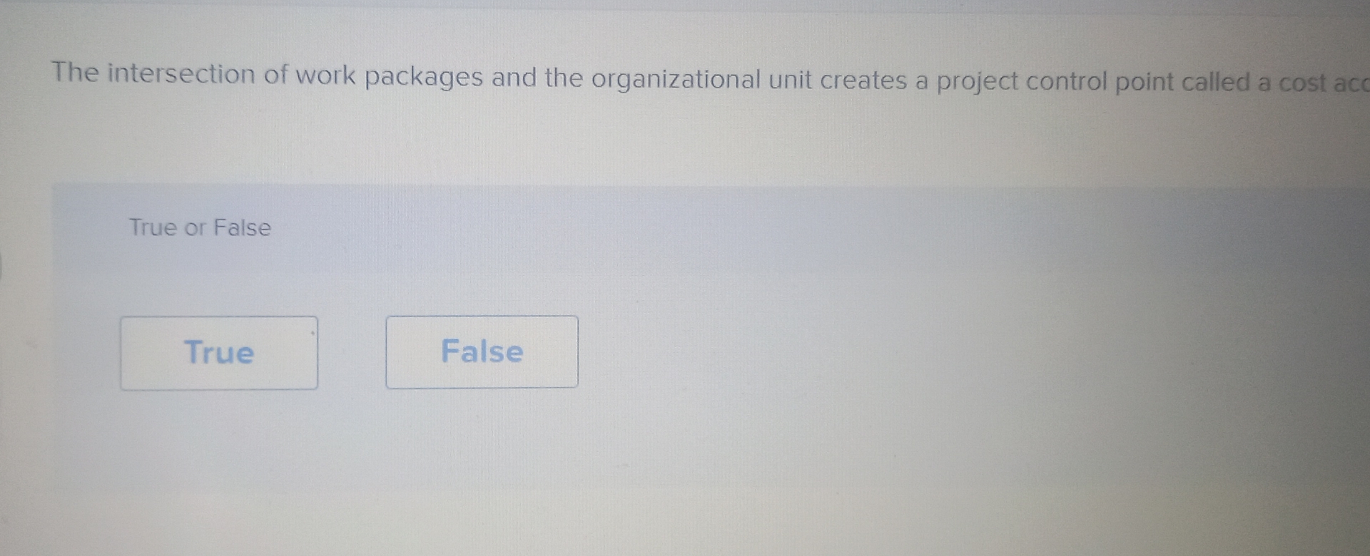 Solved The intersection of work packages and the | Chegg.com