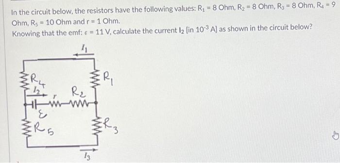 Solved In the circuit below, the resistors have the | Chegg.com