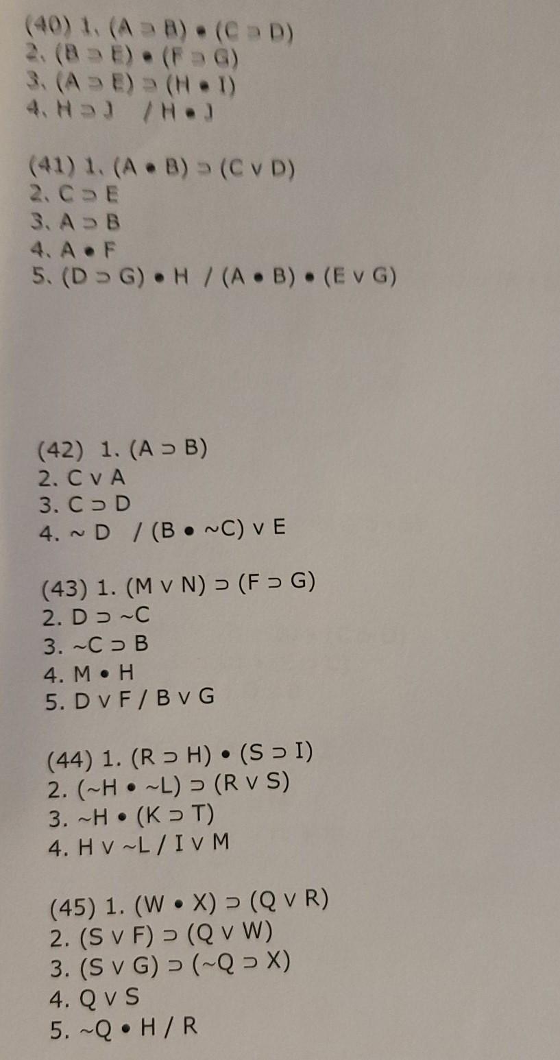 Solved 8 Rules of Implication Homework Exercise 3 This | Chegg.com