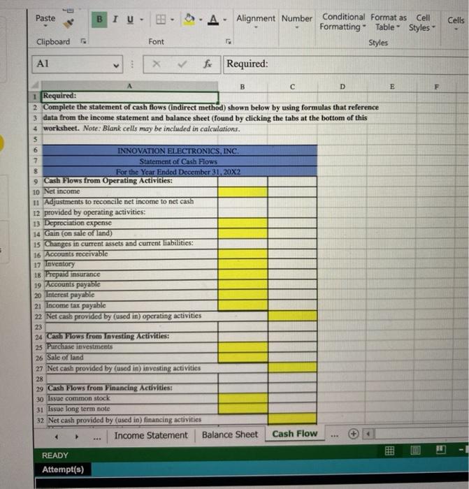 Solved Paste BIU Cells Alignment Number Conditional Format | Chegg.com