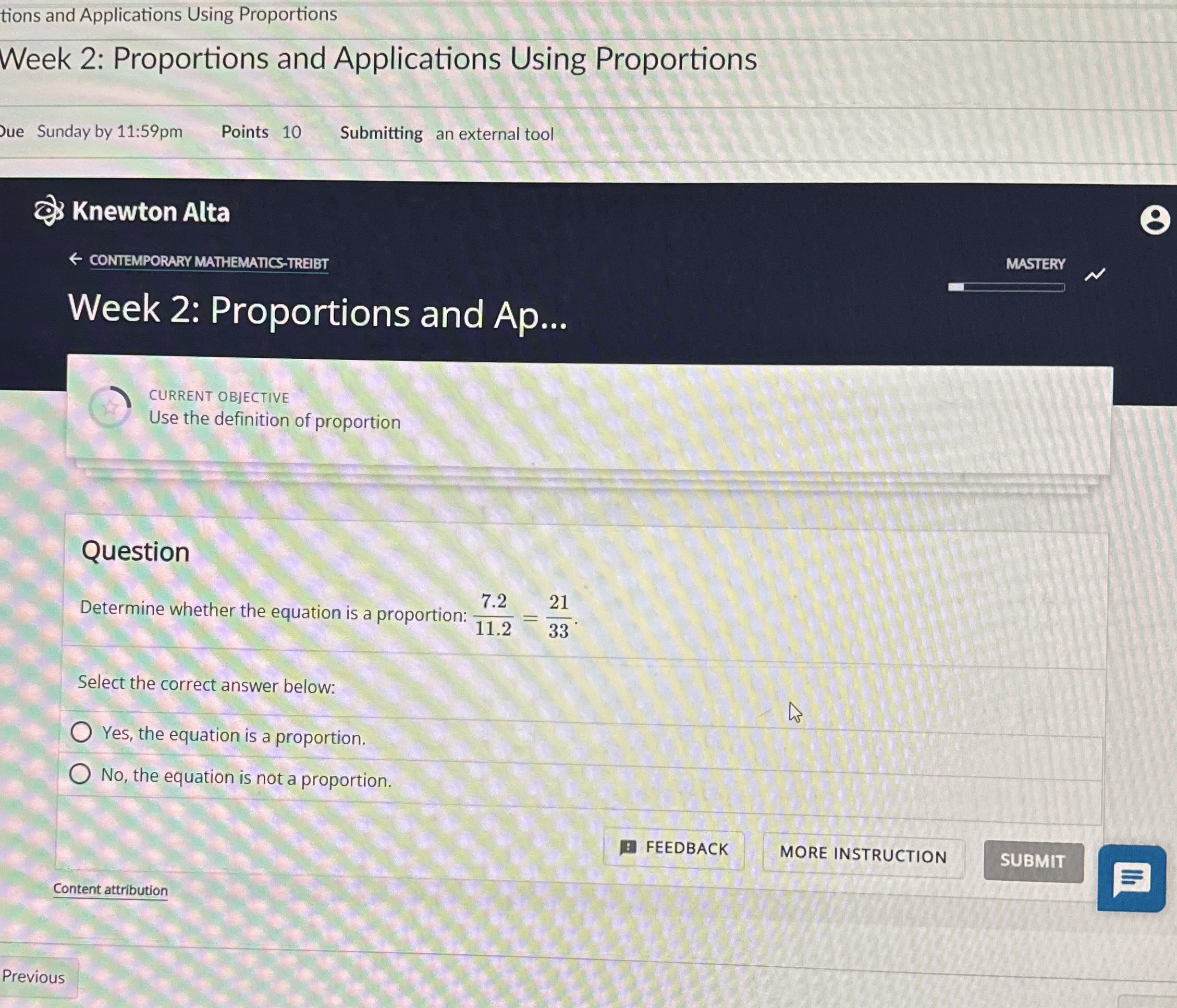 Solved Week 2: Proportions and Applications Using | Chegg.com