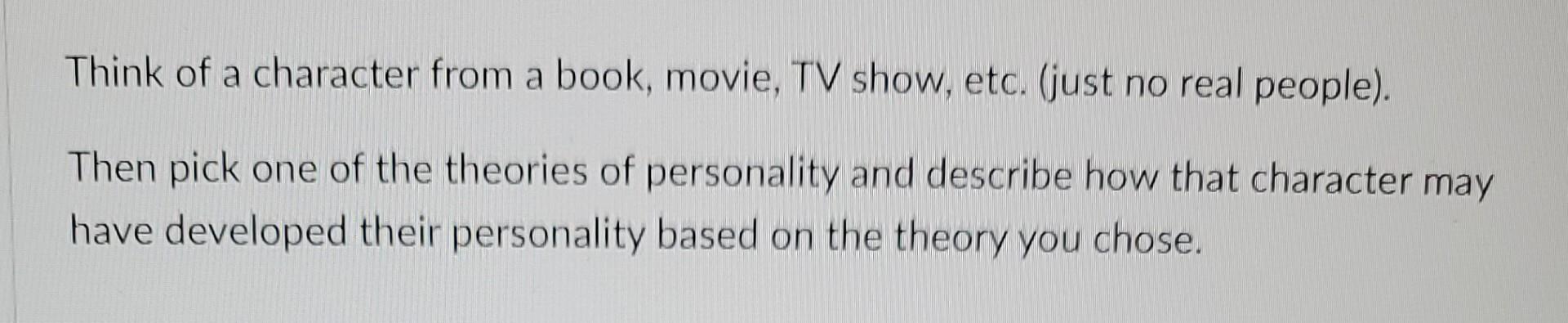 Solved I'm having troubles understanding the theories of | Chegg.com