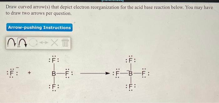 Solved Draw curved arrow(s) that depict electron | Chegg.com