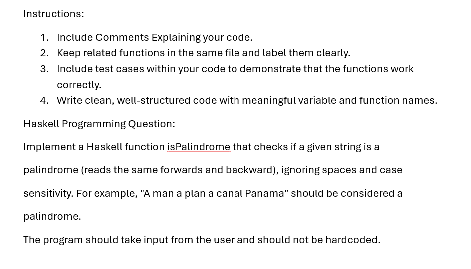 Solved Please answer the question in the image following the | Chegg.com