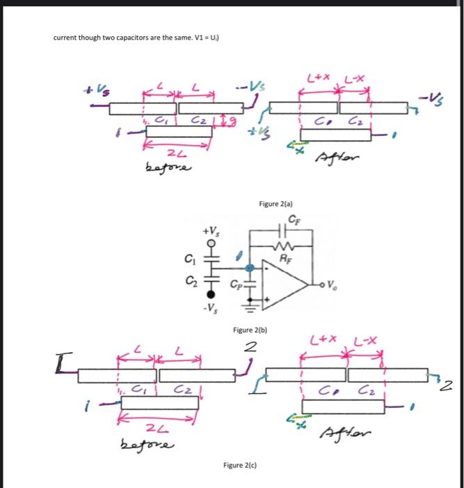 Solved A differential capacitive sensor is interfaced using | Chegg.com