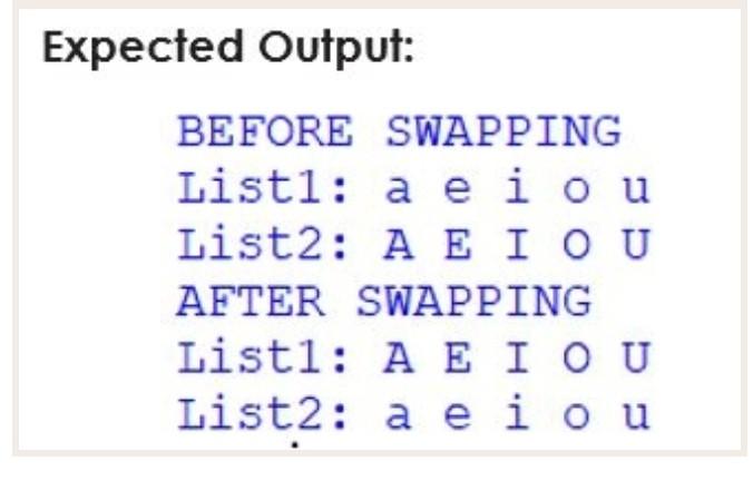 Solved One-Dimensional List. Write a program that | Chegg.com