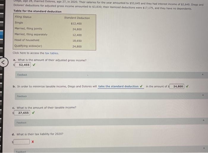 Solved Problem 1-5 (Algorithmic) The Tax Formula for | Chegg.com