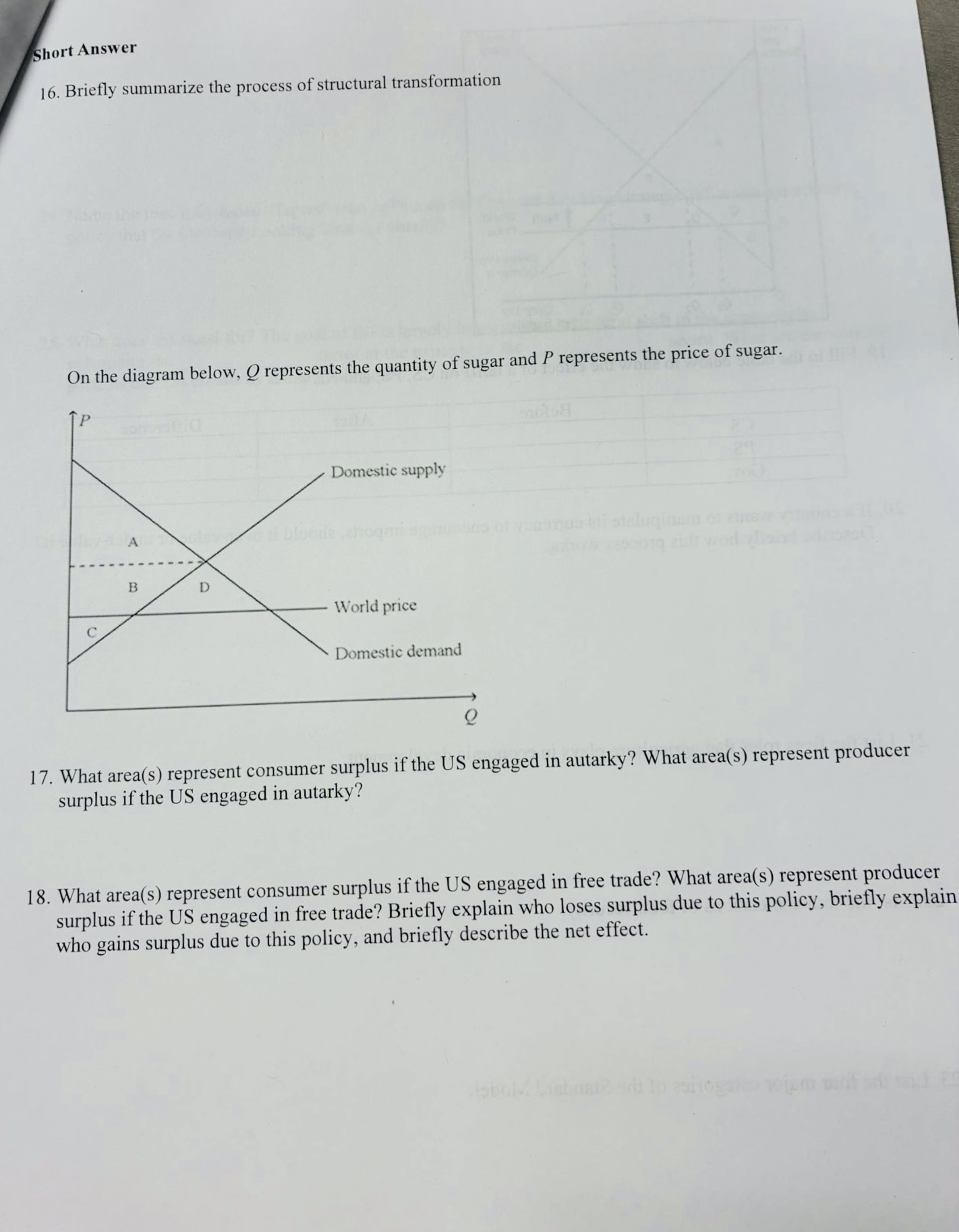 Solved Short Answer 16. ﻿Briefly summarize the process of | Chegg.com