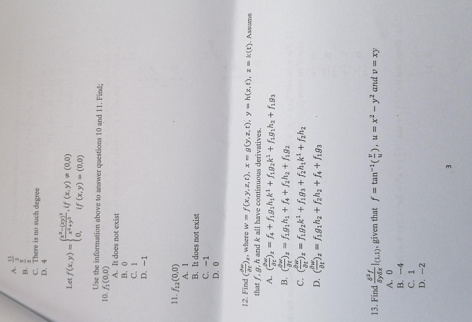 Solved 1. Given that z=u3+v3+w3−2uv+u−w, where | Chegg.com