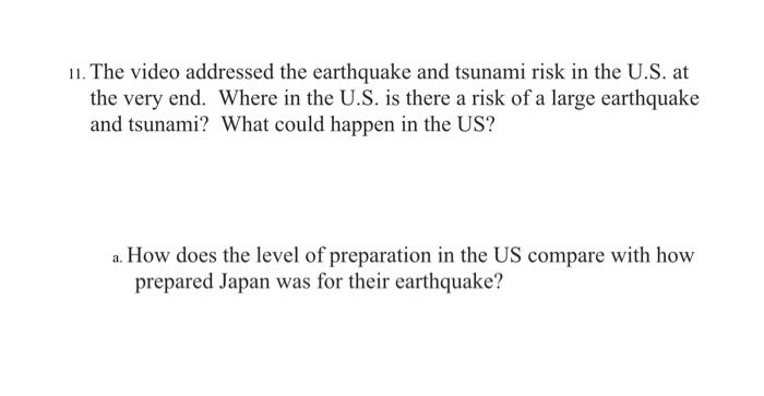 Solved Japan's Killer Quake - PBS/NOVA Use the knowledge you | Chegg.com