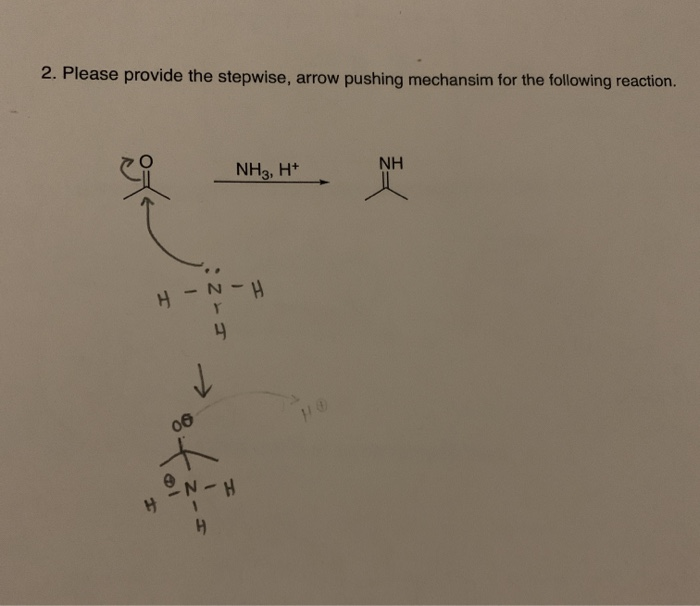 Solved 2. Please provide the stepwise, arrow pushing | Chegg.com Solved 2. Please provide the stepwise, arrow pushing | Chegg.com