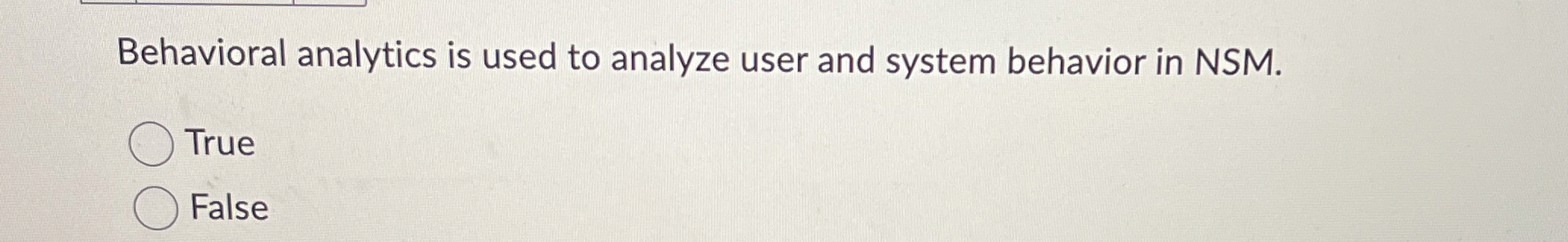 Solved Behavioral analytics is used to analyze user and | Chegg.com