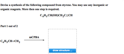Solved Devise a synthesis of the following compound from | Chegg.com