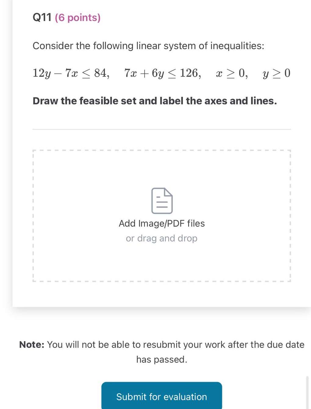 Solved Q11 (6 points)Consider the following linear system | Chegg.com Solved Q11 (6 points)Consider the following linear system | Chegg.com