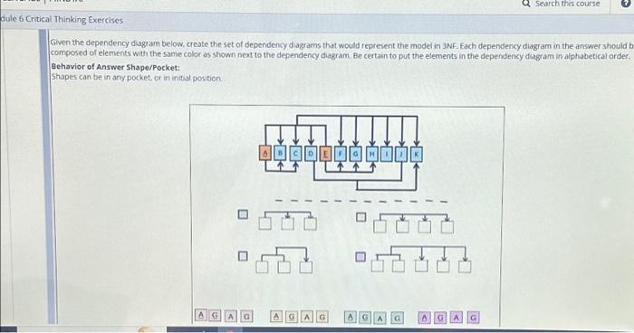 Solved module 6 Critical Thinking Exercises Given the | Chegg.com
