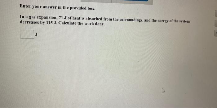 Solved Enter your answer in the provided box. A volume of | Chegg.com