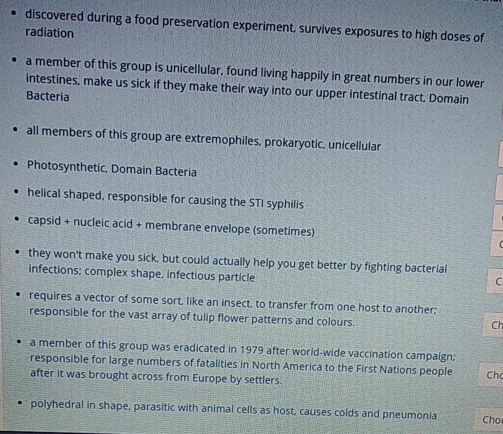 discovered during a food preservation experiment, | Chegg.com