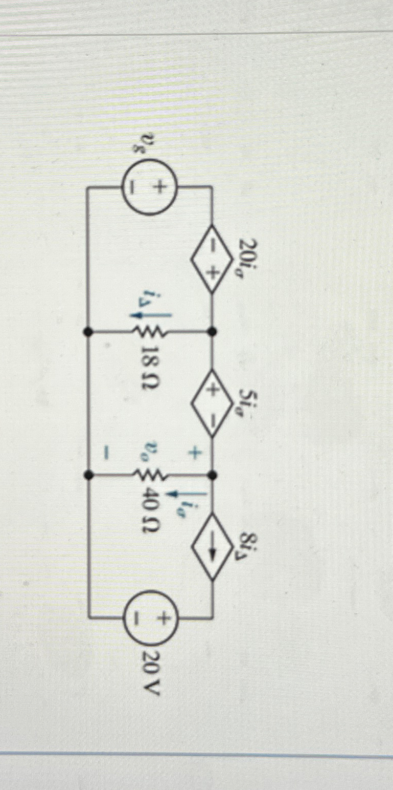 Solved Find total power developed in the circuitFind the | Chegg.com