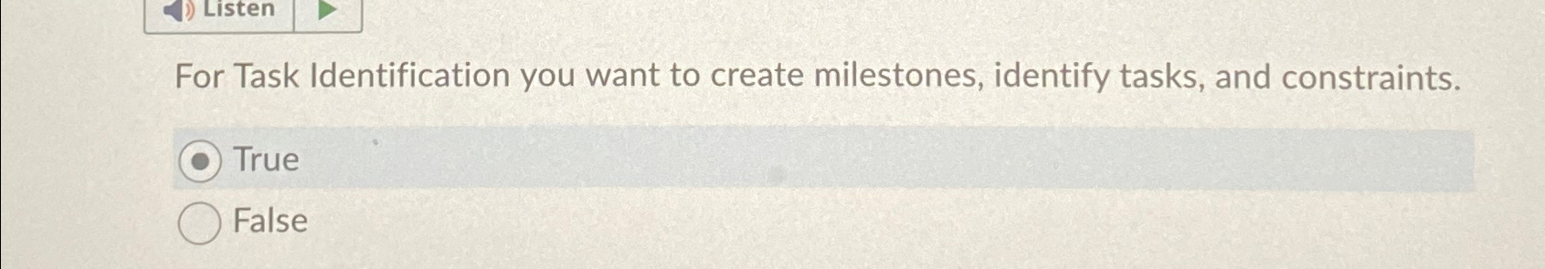 Solved For Task Identification you want to create | Chegg.com