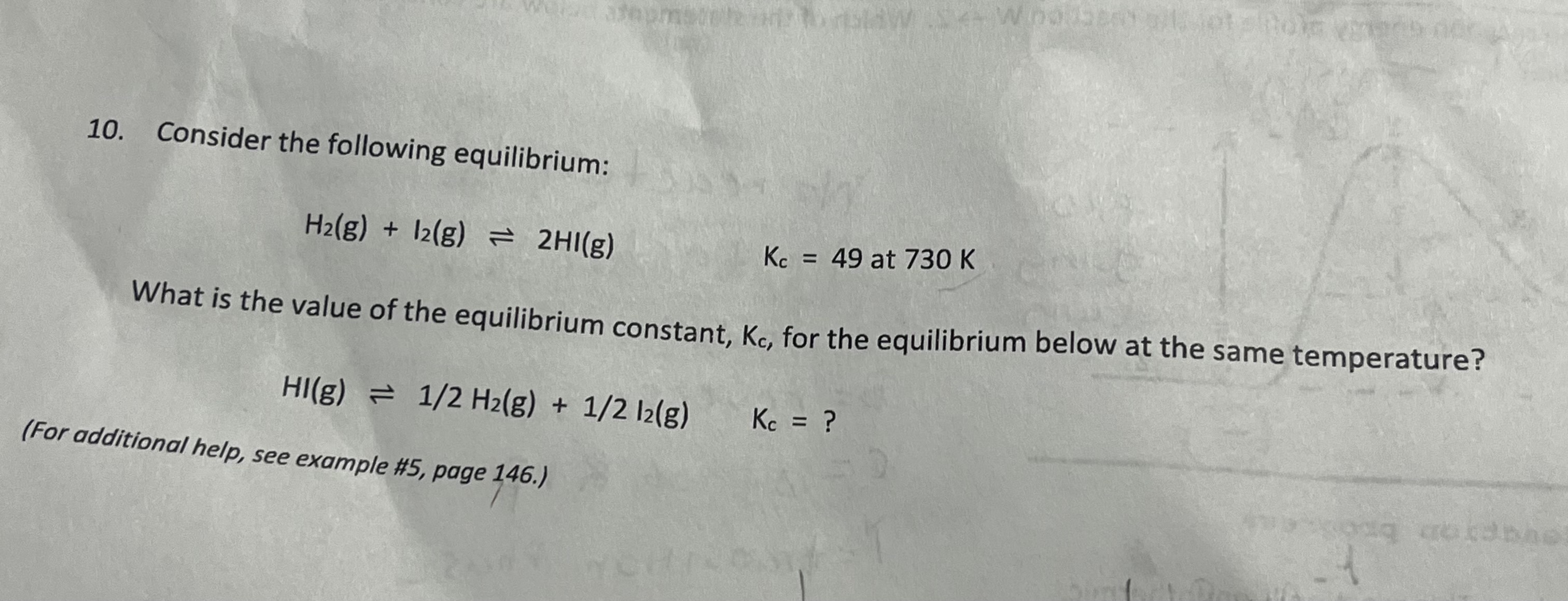 Solved Consider the following | Chegg.com