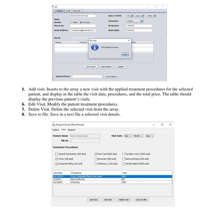 Obiectives: Using Java frame and java controls, you | Chegg.com