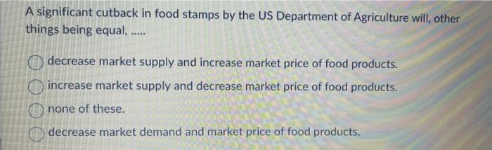 Solved If the demand for commodity X is represented by the | Chegg.com
