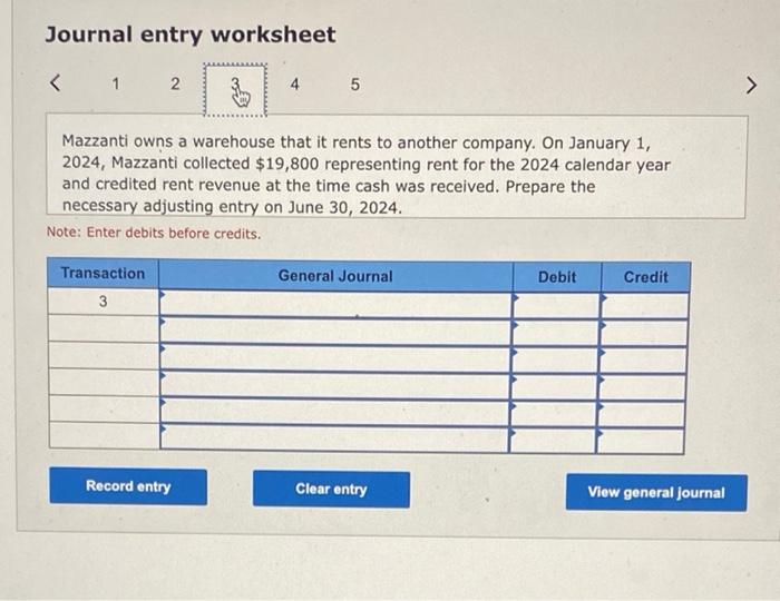 Solved Journal entry worksheet On December 1, 2023, the | Chegg.com