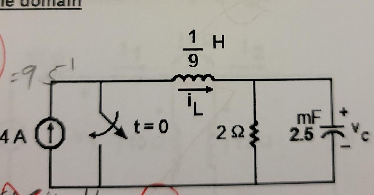 Solved In the circuit shown find an expression for Vct which | Chegg.com
