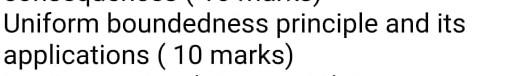 Solved Uniform boundedness principle and its applications ( | Chegg.com