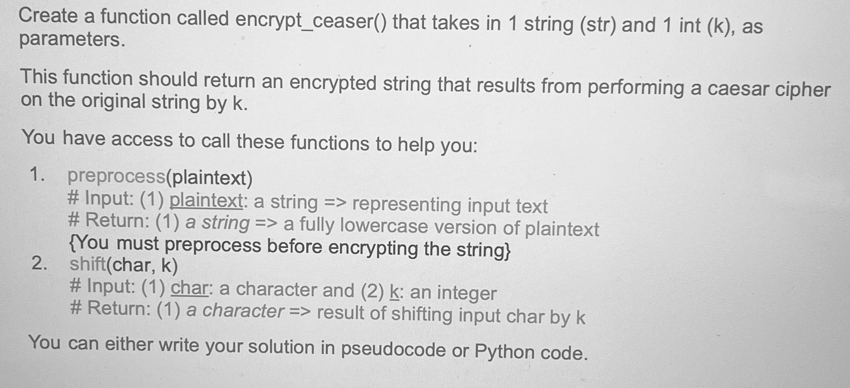 Solved Write A Solution Using Python Code Pleasecreate A