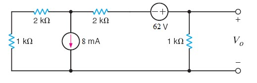 Solved Use Loop Analysis To Find V0