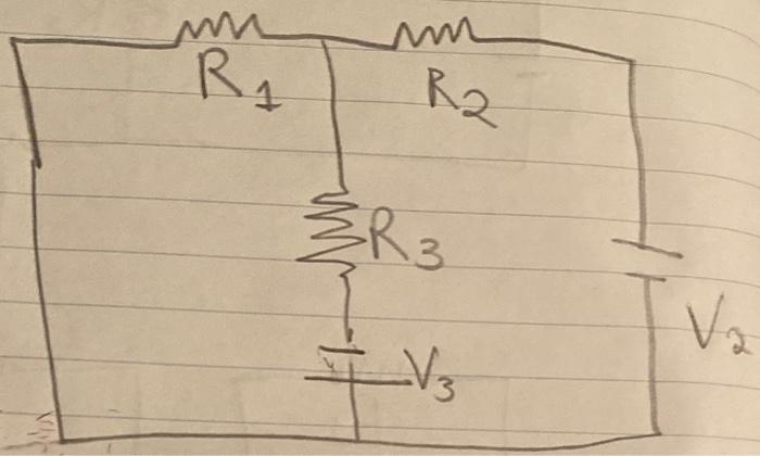 Solved Find the current in the r1 resitor in the following | Chegg.com