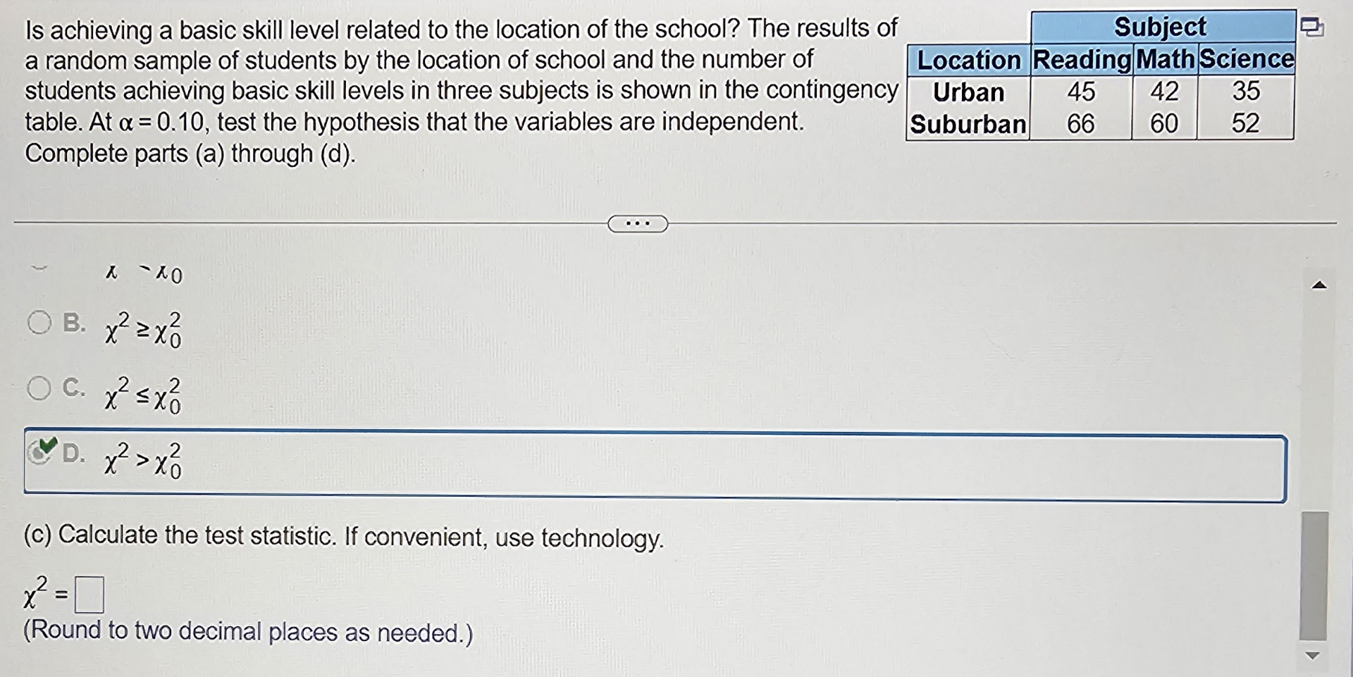 Solved Is achieving a basic skill level related to the | Chegg.com