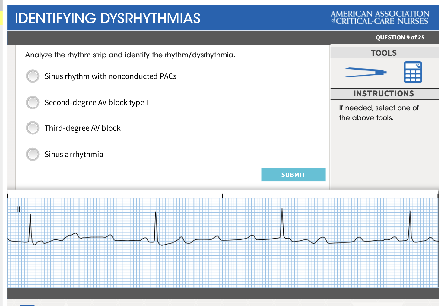 Solved IDENTIFYING DYSRHYTHMIASof CRITICAL-CARE | Chegg.com