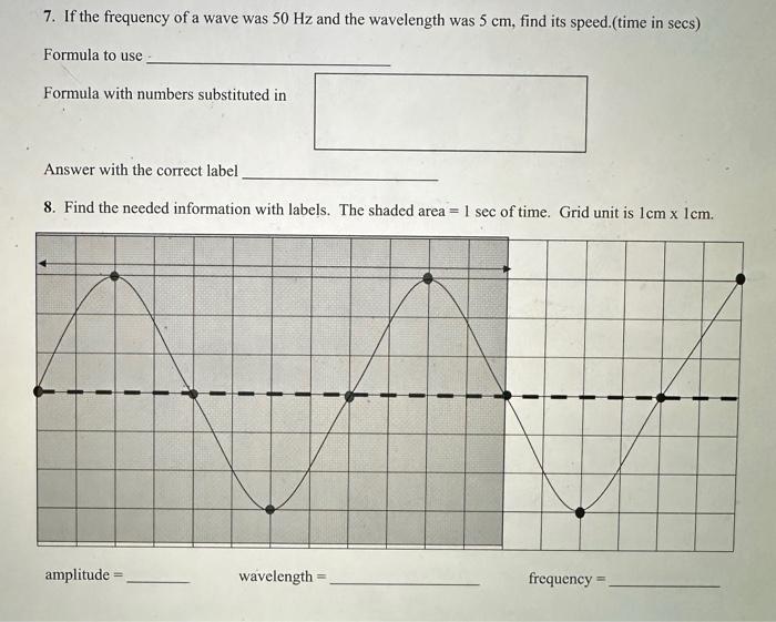 Solved 4. As the wavelength increases, the frequency 5. If | Chegg.com