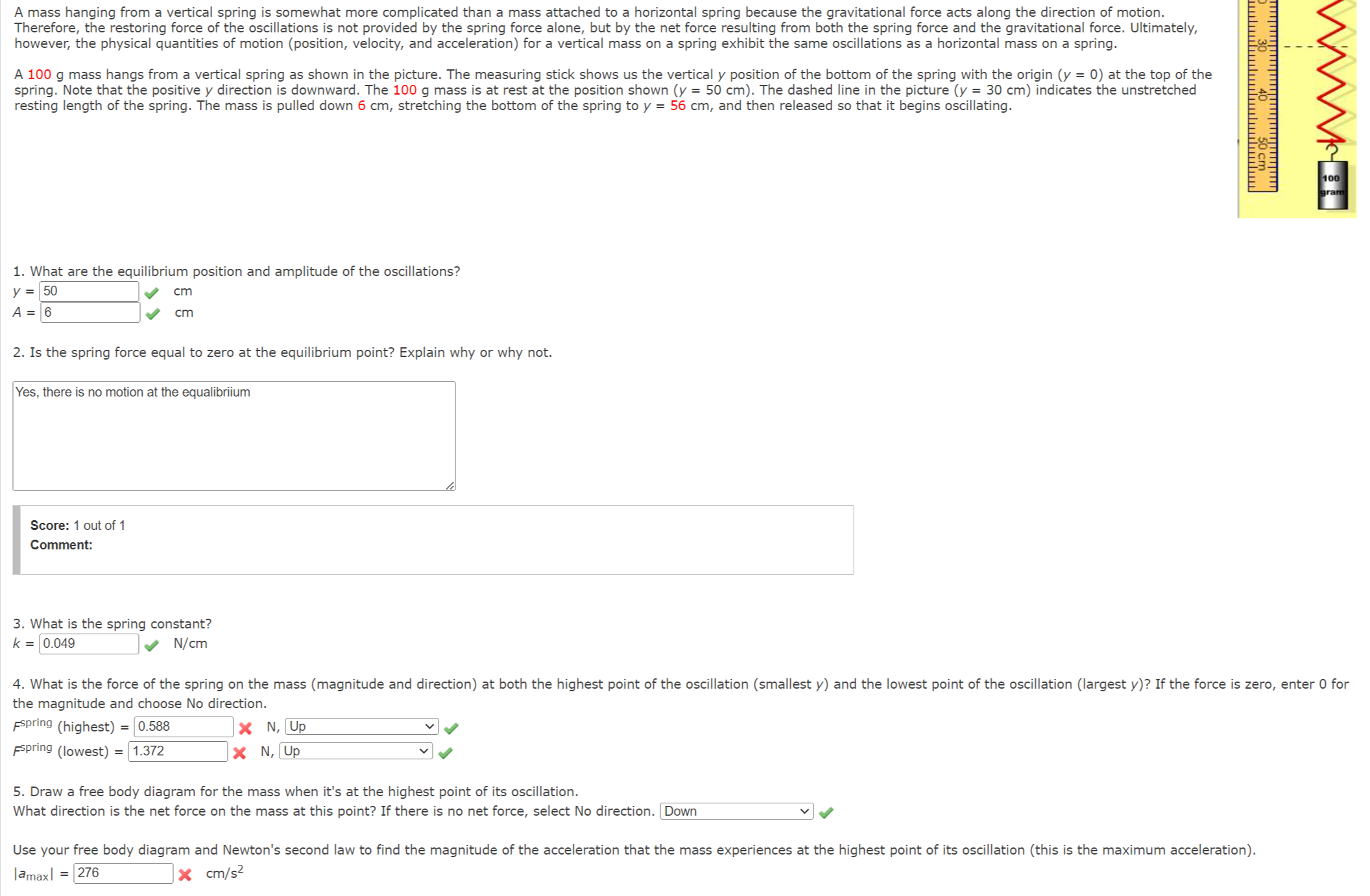 Solved Help solving ONLY the questions with red x's next to | Chegg.com