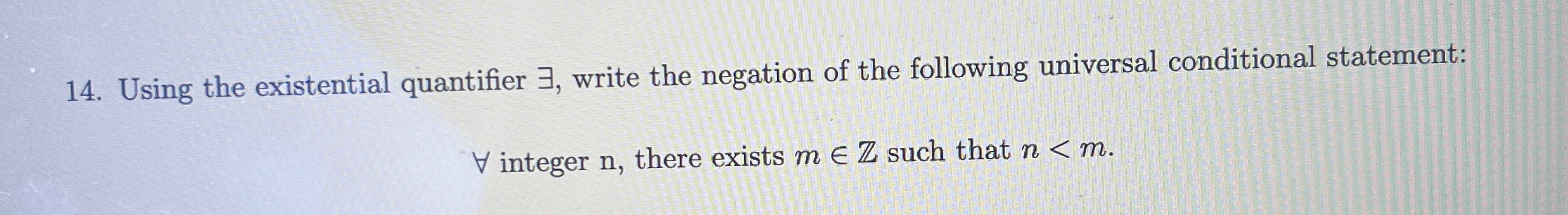 Solved Using the existential quantifier EE, ﻿write the | Chegg.com