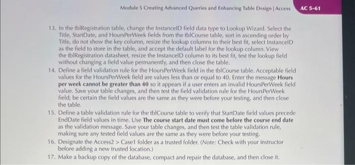 Solved Case Problem 1 Data File Needed For This Case