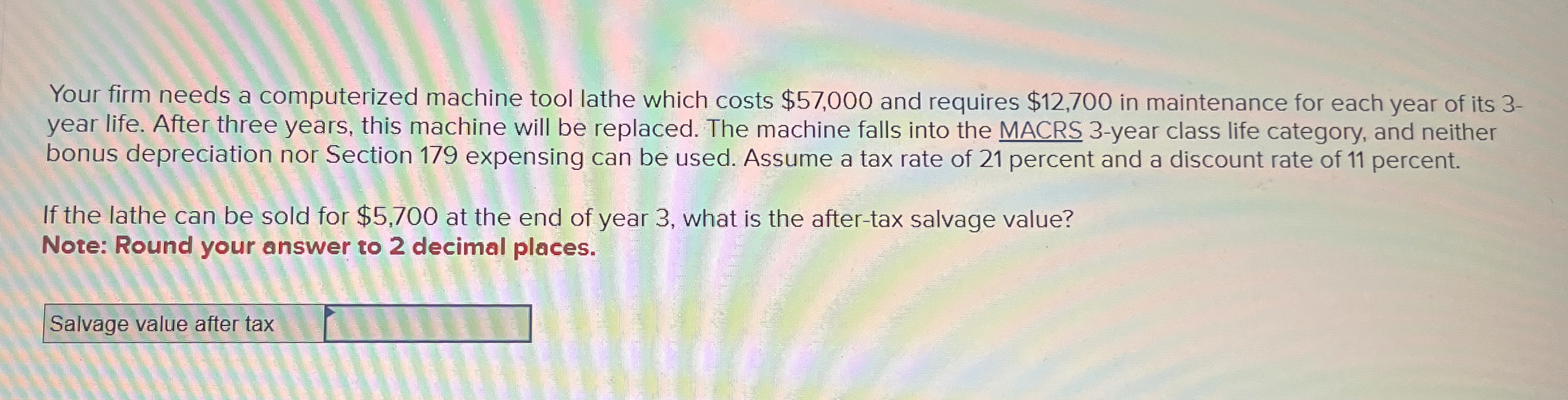Solved Your firm needs a computerized machine tool lathe | Chegg.com