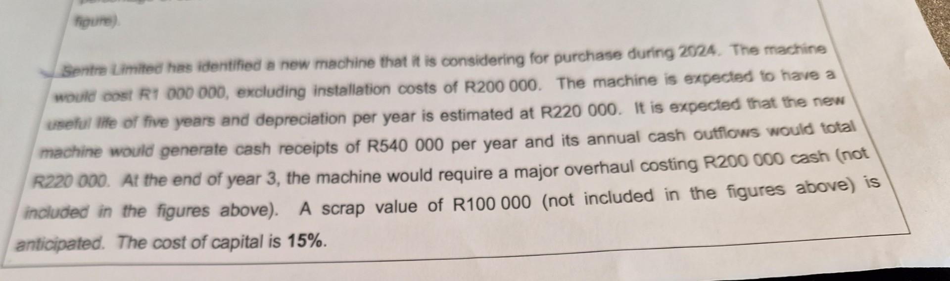 Solved net present value (use only present value table 1 | Chegg.com