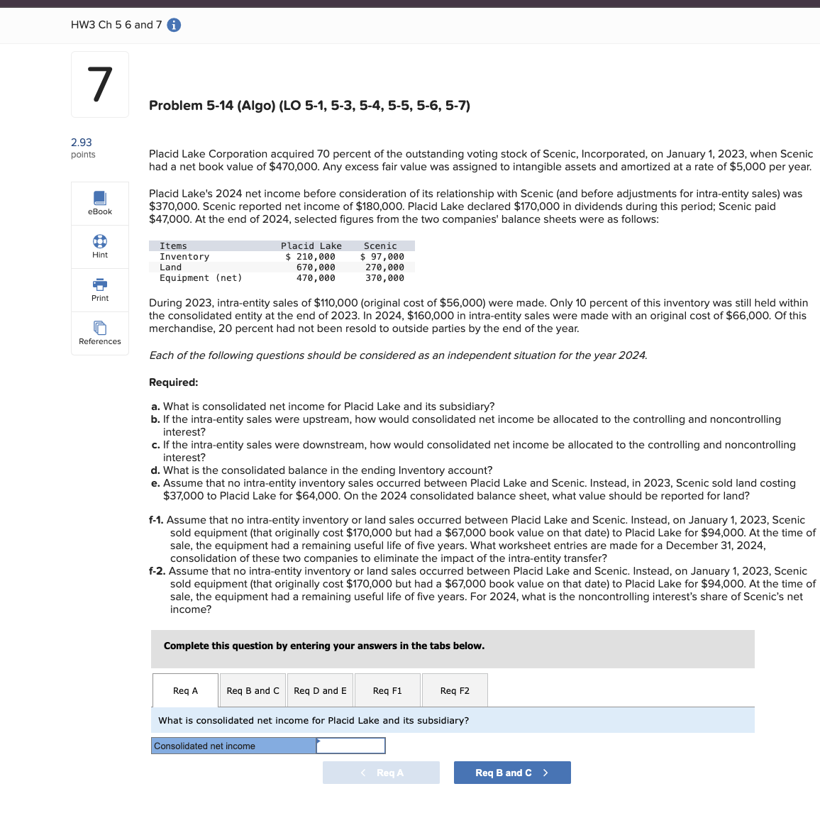Solved Problem 5-14 (Algo) (LO | Chegg.com