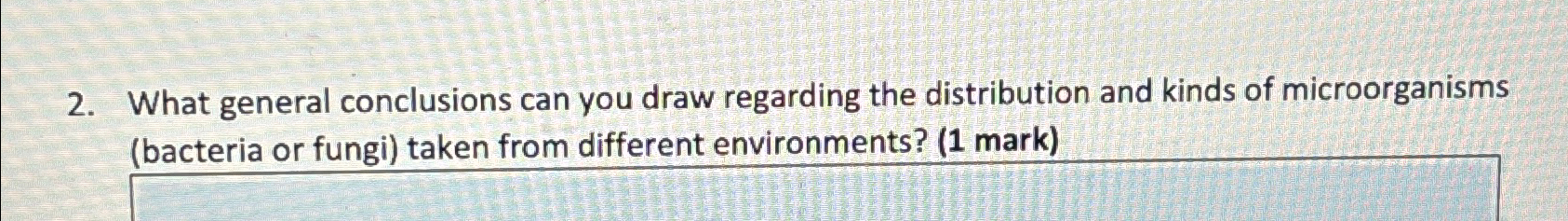Solved What general conclusions can you draw regarding the | Chegg.com