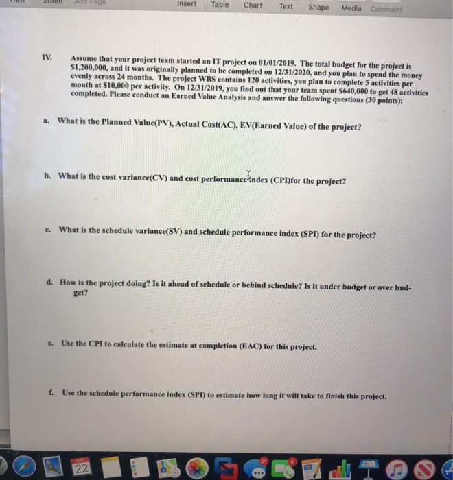 Solved Add Page Insert Table Chart Text Shape Media Comment | Chegg.com