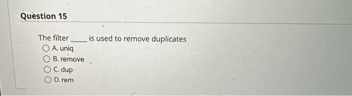 Solved Which of the following elif statements is correct A. | Chegg.com
