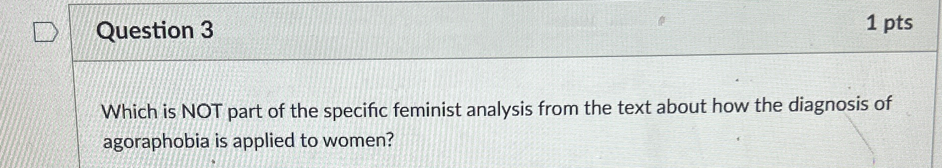 Solved Question 31 ﻿ptsWhich is NOT part of the specific | Chegg.com