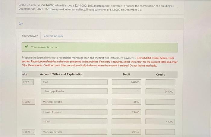 Solved HOW MUCH OF THE REMAINING BALANCE OF THE MORTGAGE | Chegg.com