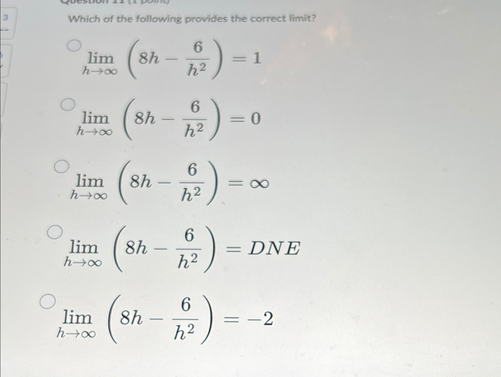 Solved Which of the following provides the correct | Chegg.com