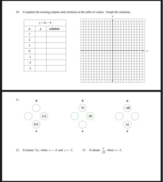 Solved 10. Complete the missing outputs and solutions in the | Chegg.com
