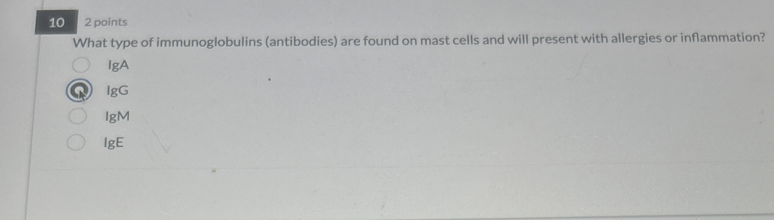 Solved 102 ﻿pointsWhat type of immunoglobulins (antibodies) | Chegg.com
