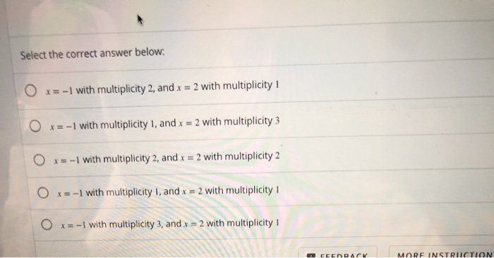 Solved Quesion Given the graph of the following degree 4 | Chegg.com